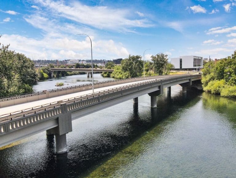 Spokane River East Trent Bridge Replacement - Garco Construction ...